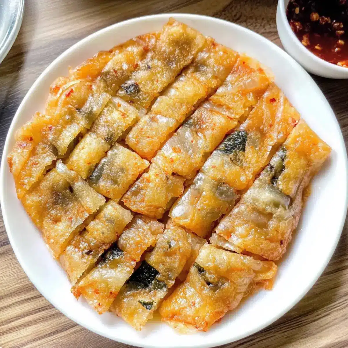 Ultimate Crispy Kimchi Rice Paper Pancake Recipe