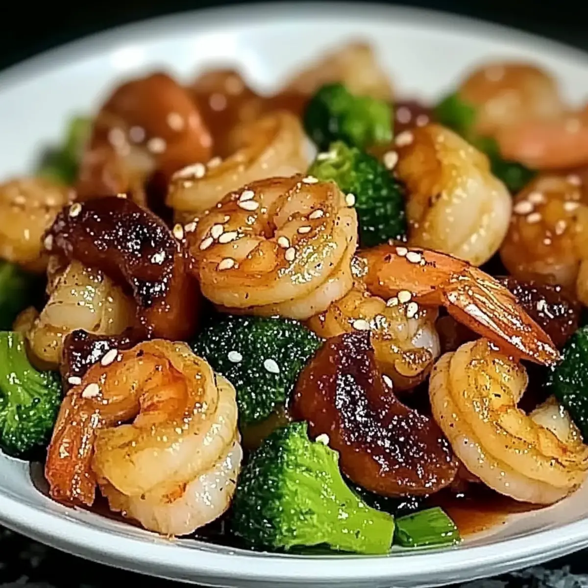 Irresistible High-Protein Honey Garlic Shrimp Delight