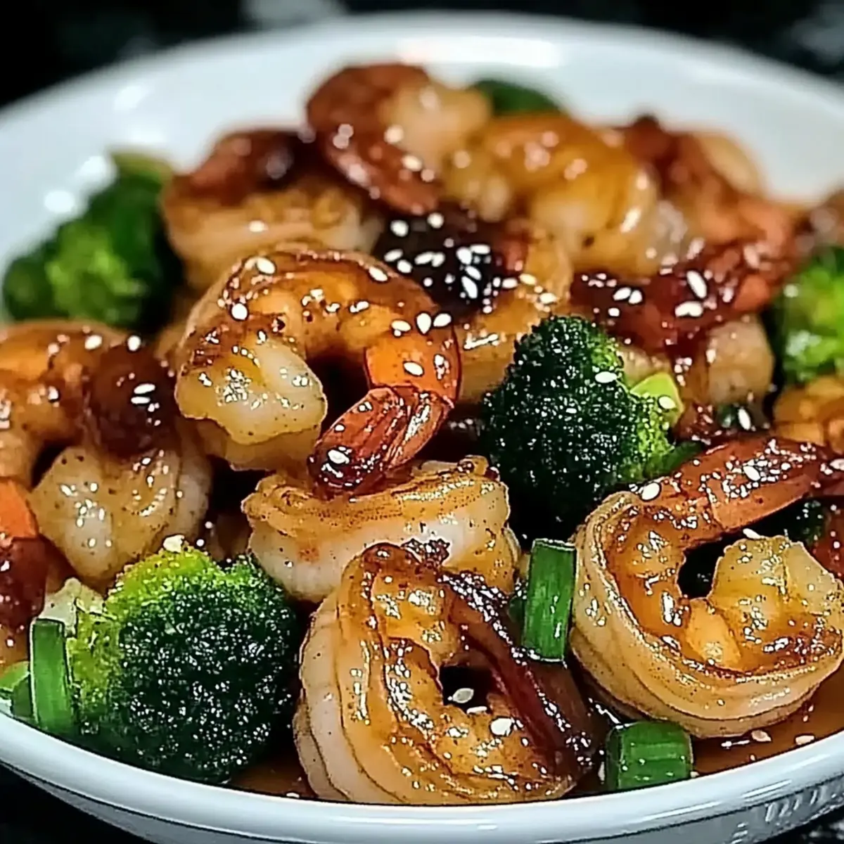 Irresistible High-Protein Honey Garlic Shrimp Delight