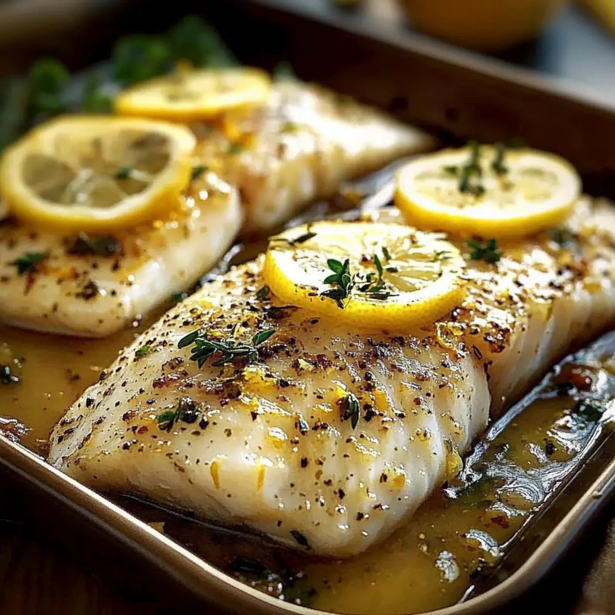 Irresistible Lemon Herb Baked White Fish: A Delicious Delight