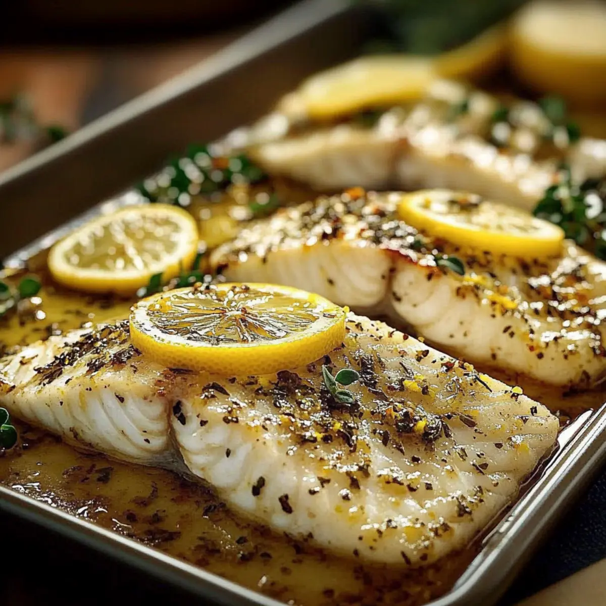 Irresistible Lemon Herb Baked White Fish: A Delicious Delight